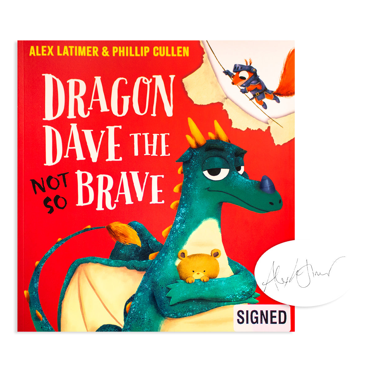 Dragon Dave the Not-So Brave (Signed Copy) | Readers Warehouse