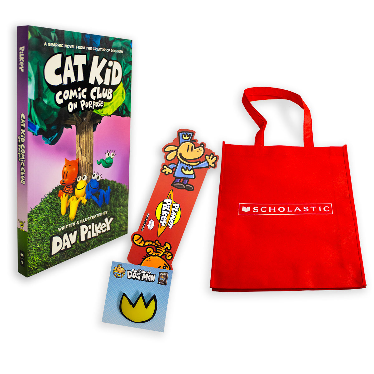Cat Kid Comic Club: On Purpose (Includes Free Activity Book and Tota ...