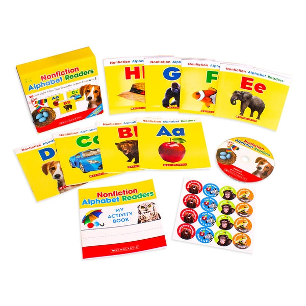 Nonfiction Alphabet Readers Parent Pack | Readers Warehouse