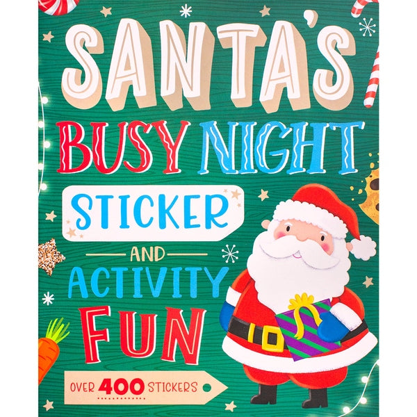Santa's Busy Night Sticker and Activity Fun | Readers Warehouse