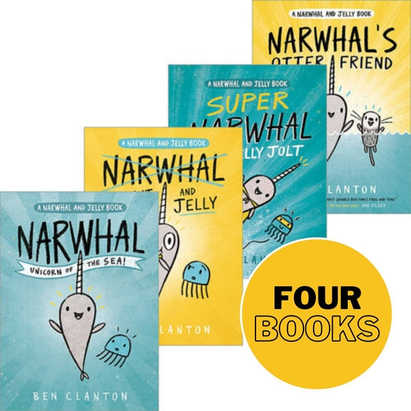 Narwhal And Jelly 4 Book Pack | Readers Warehouse