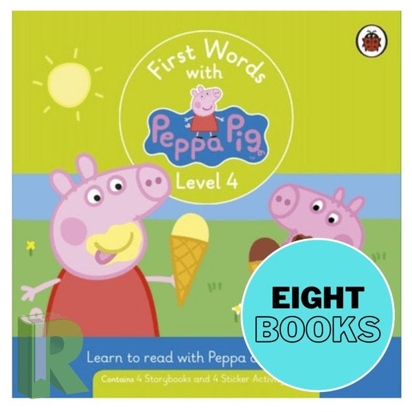 Peppa Pig First Words Level 4 Collection | Readers Warehouse