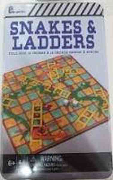 Snakes and Ladders Tin | Readers Warehouse