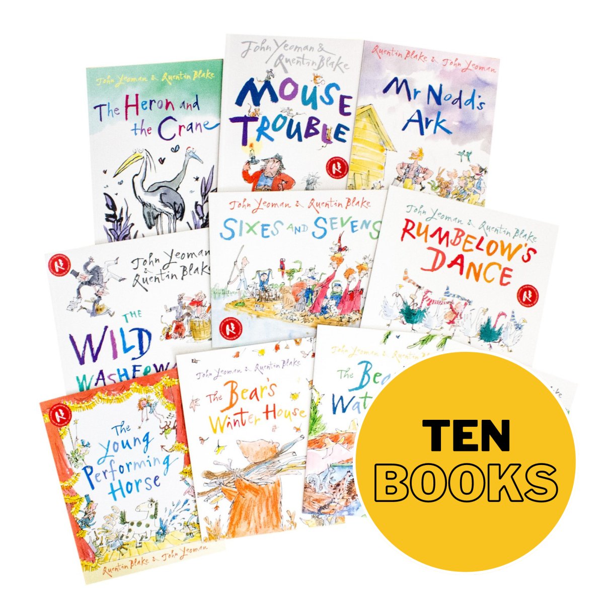 John Yeoman And Quentin Blake Children Classic 10 Book Pack | Readers ...