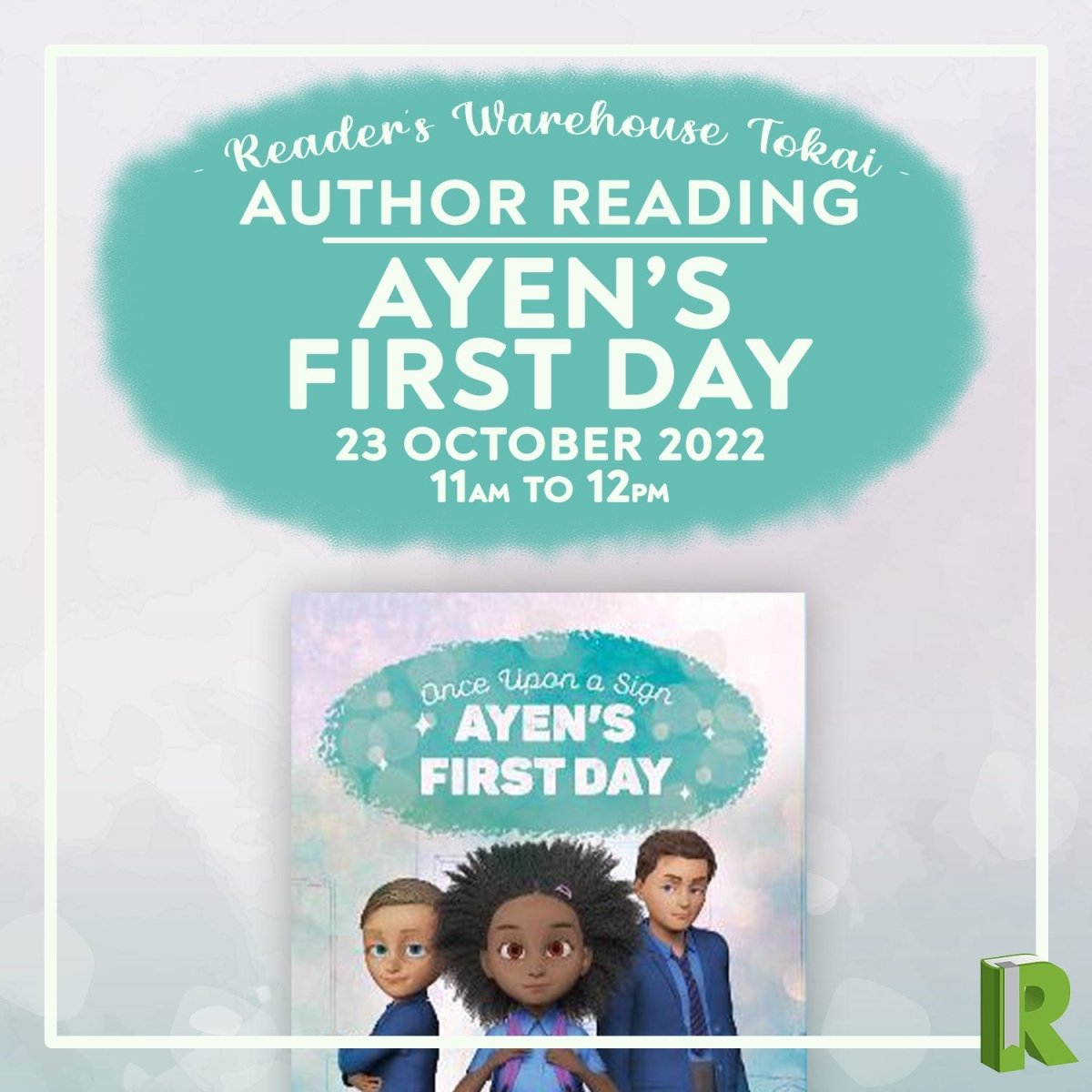 Book Highlight: Once Upon a Sign - Ayen's First Day – Readers Warehouse