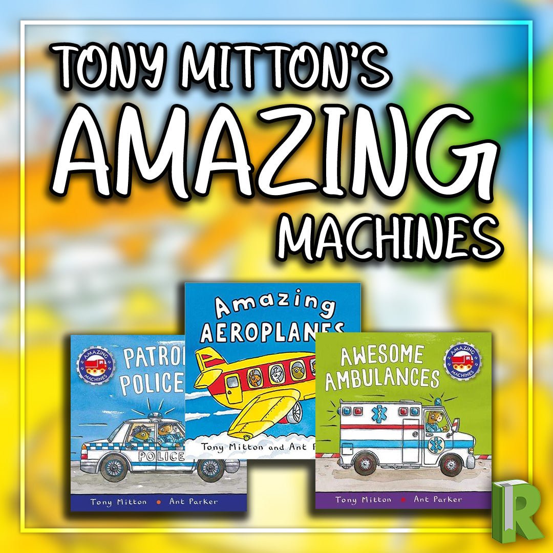 Amazing Machines by Tony Mitton | Readers Warehouse