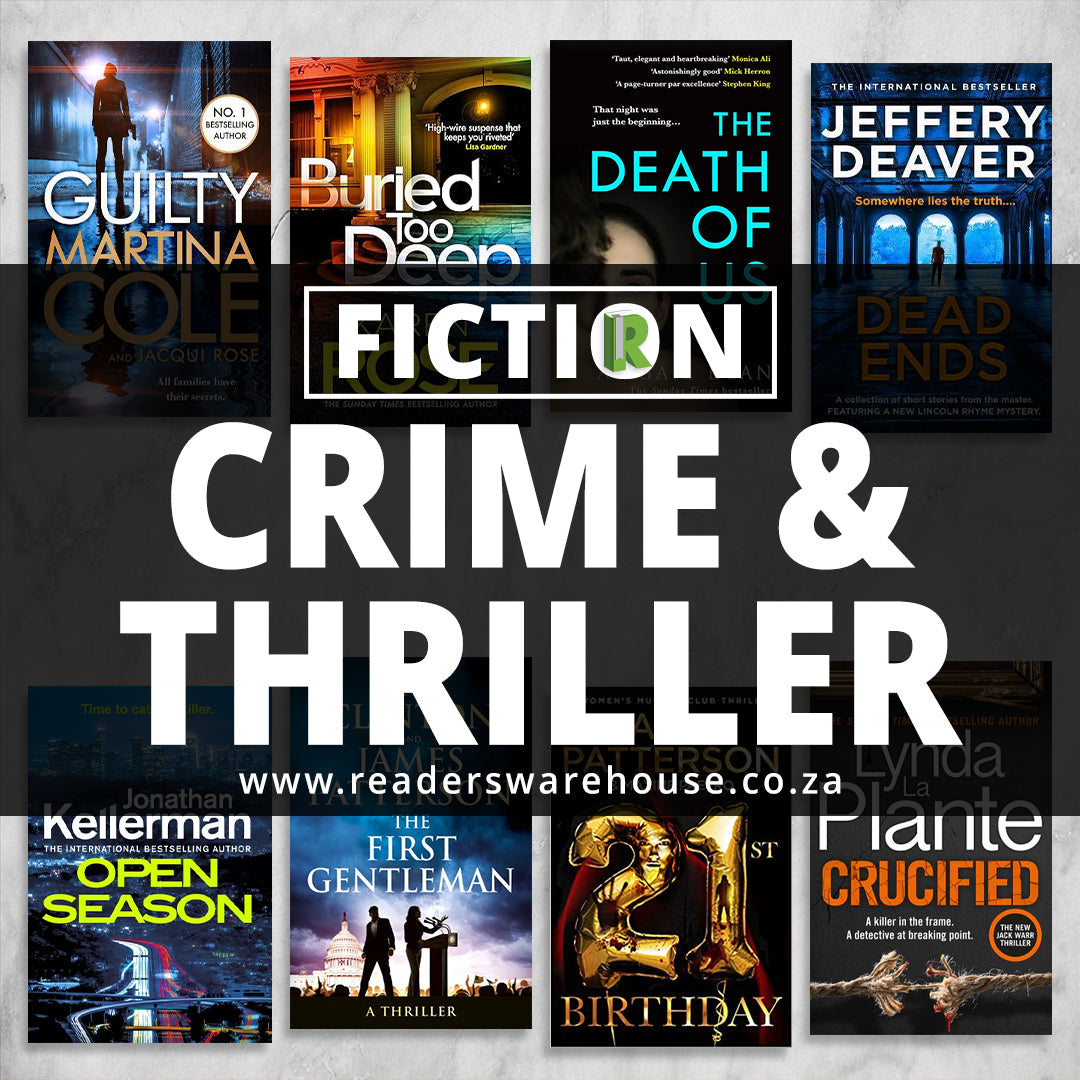Crime & Thriller Fiction Books Collection | Readers Warehouse – Tagged ...