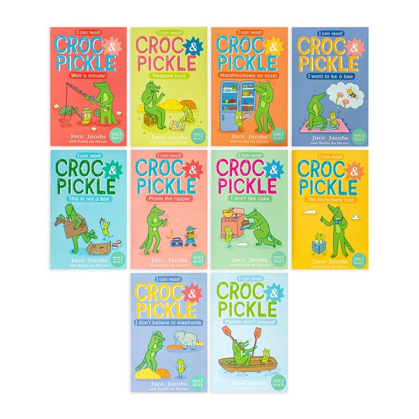 Croc & Pickle Level 2 (Book 1-10) Pack | Readers Warehouse