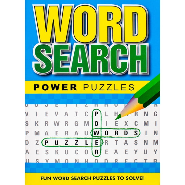 Word Search Power Puzzles (Blue) | Readers Warehouse