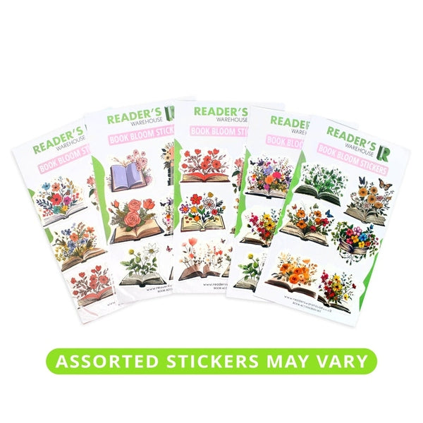Book Accesories Packs Bloom Stickers | Readers Warehouse