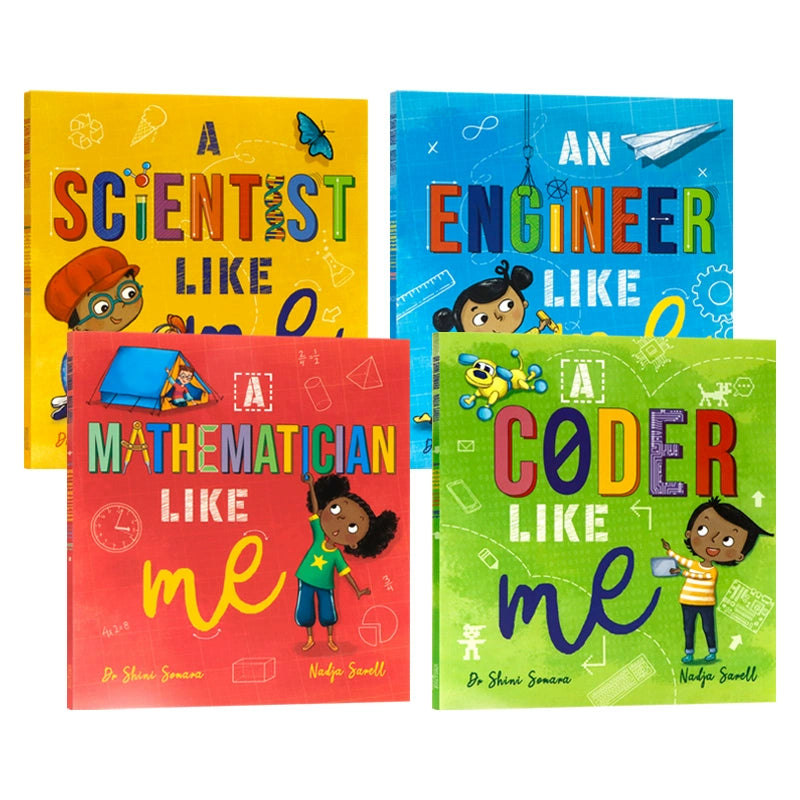 Scientists Like Me 4 Book Pack | Readers Warehouse