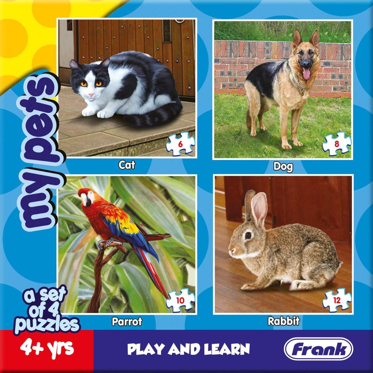 Frank My Pets 4in1 Jigsaw Puzzle | Readers Warehouse