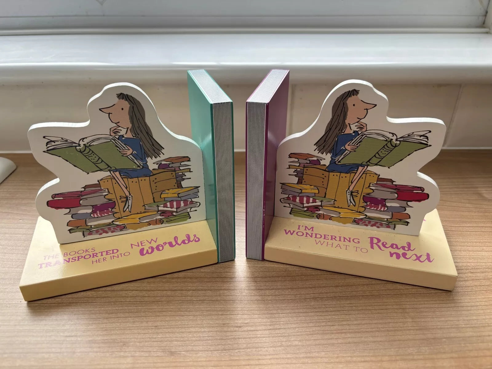 Roald Dahl Matilda Bookends | Readers Warehouse
