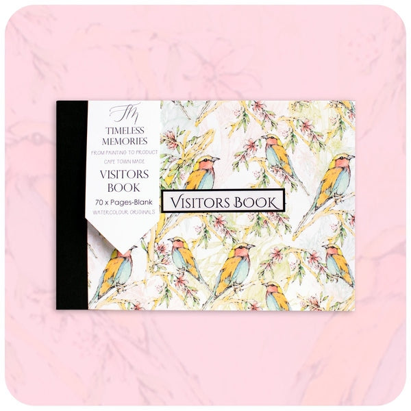 Visitors Book Plain (African Roller) | Readers Warehouse