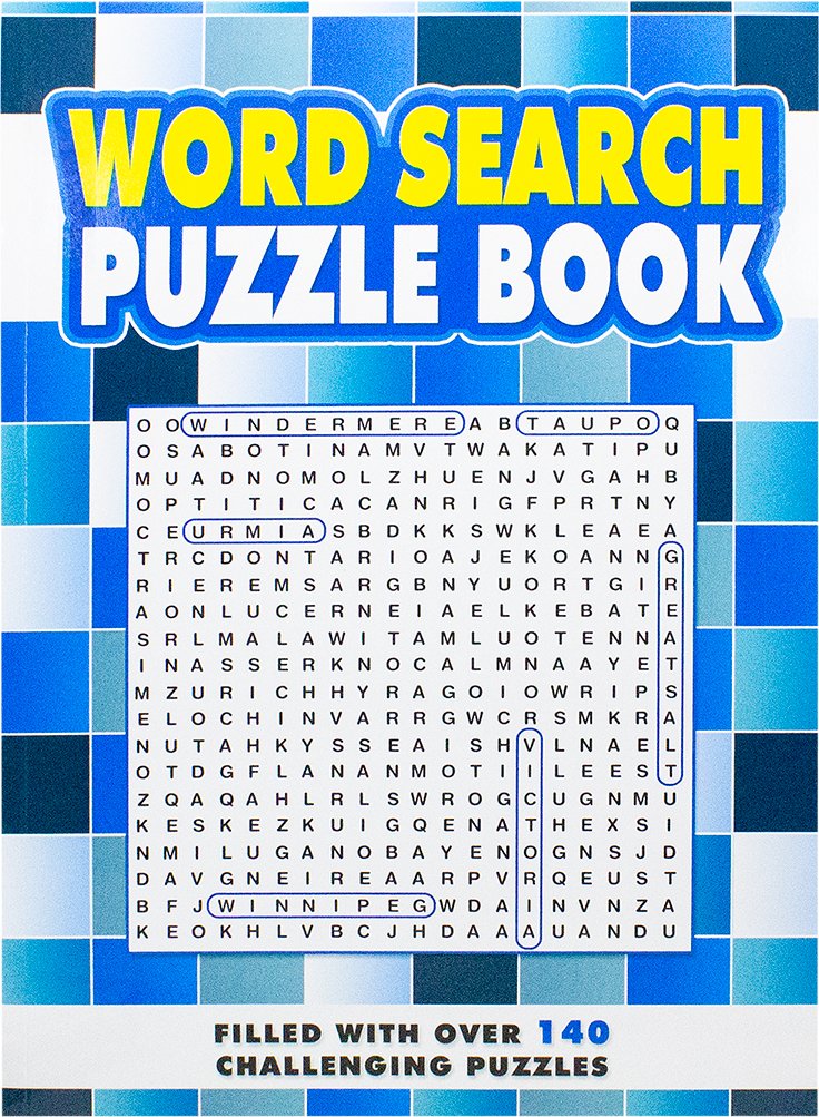 Word Search Blue Puzzle Book | Readers Warehouse