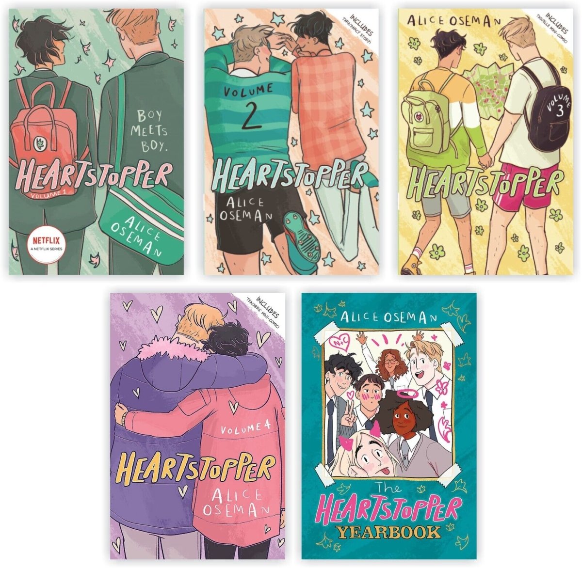 Heartstopper 5 Book Pack | Readers Warehouse